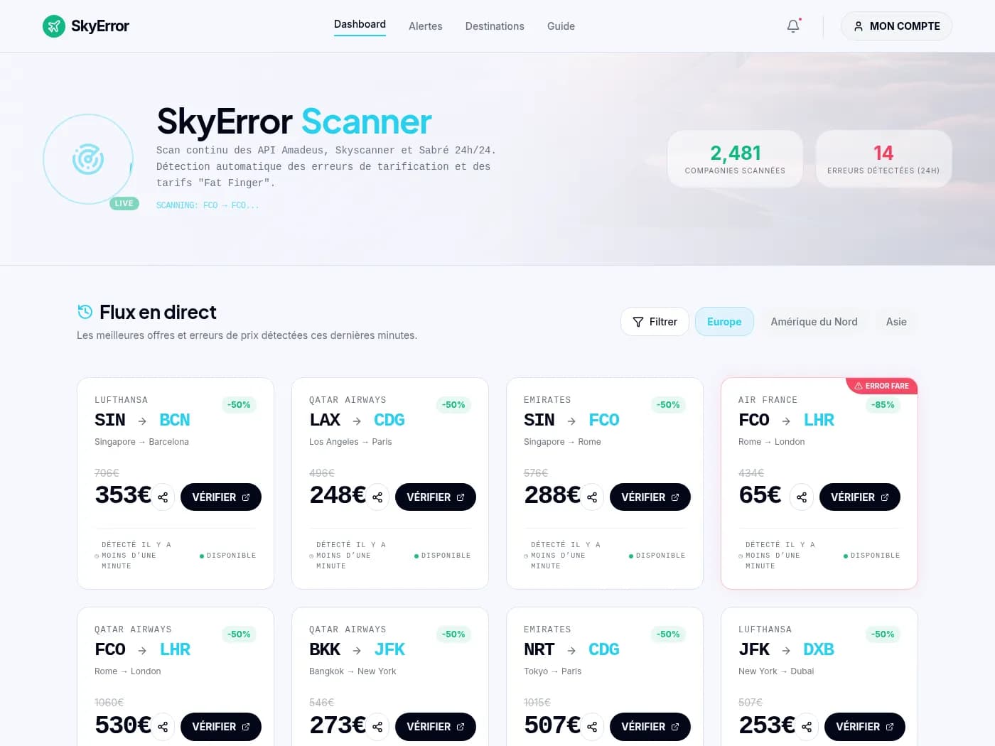 Flight Deal Finder