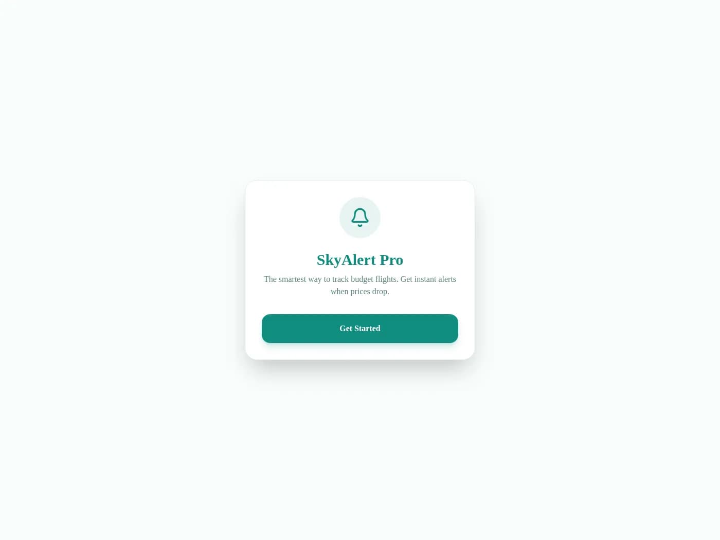 Flight Price Alert Pro