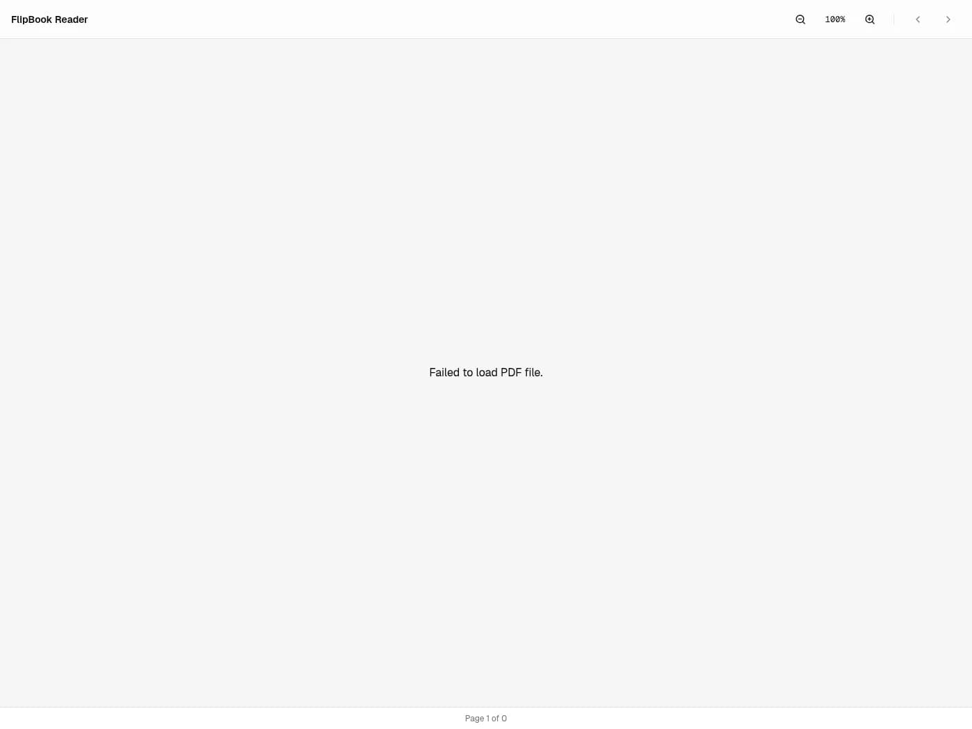 FlipBook PDF Reader