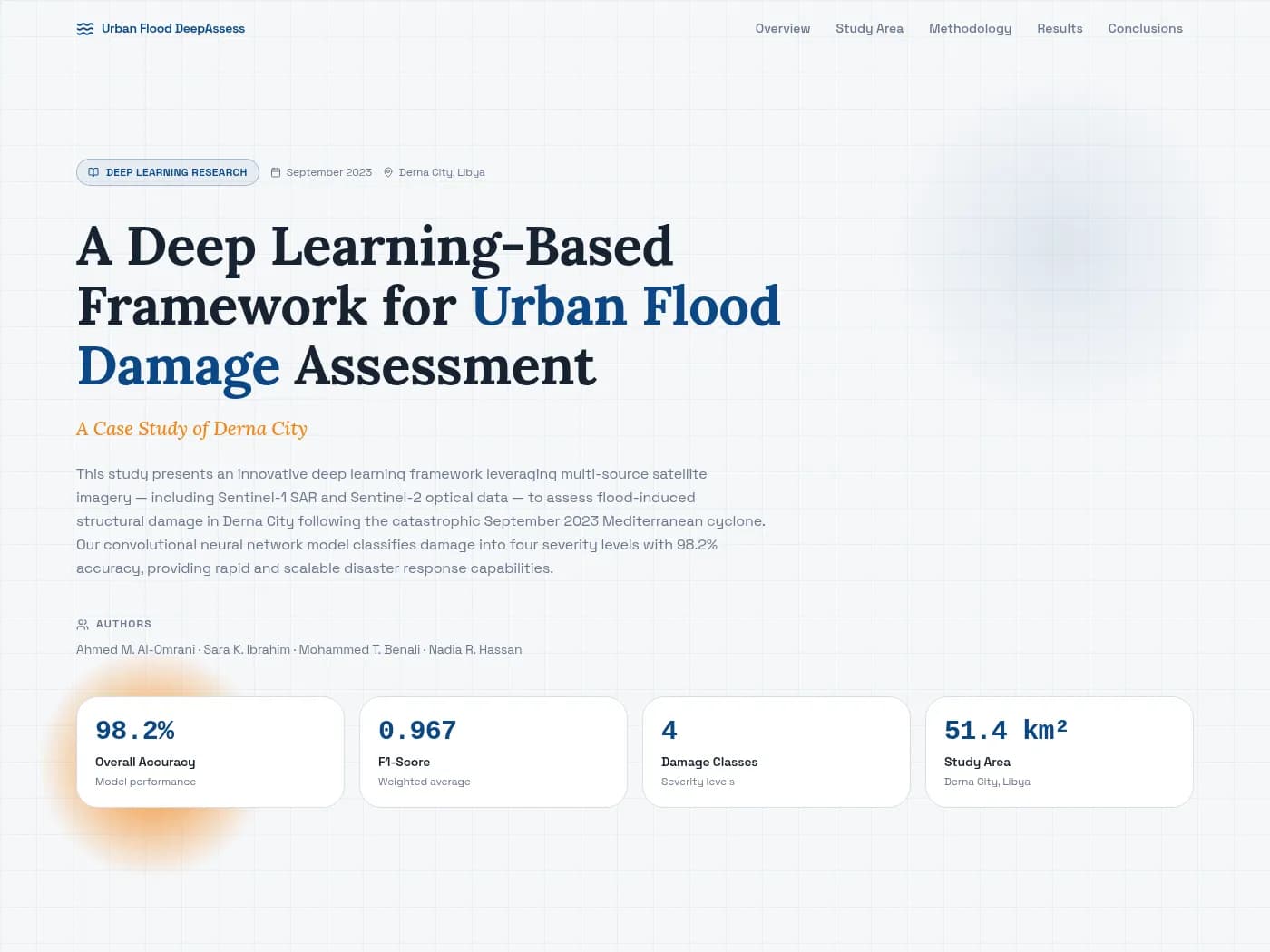 Urban Flood DeepAssess