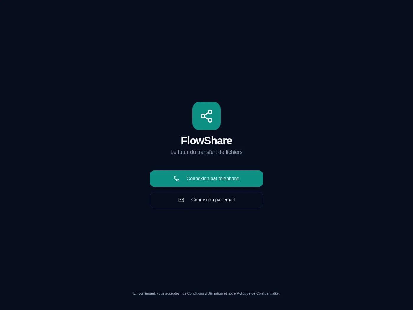 FlowShare UX Prototype