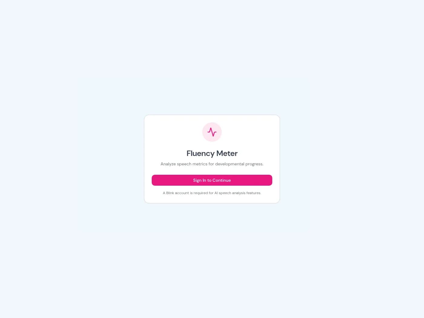 Fluency Meter Web App