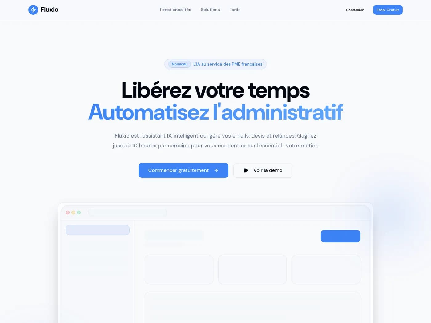 Fluxio AI PME Assistant