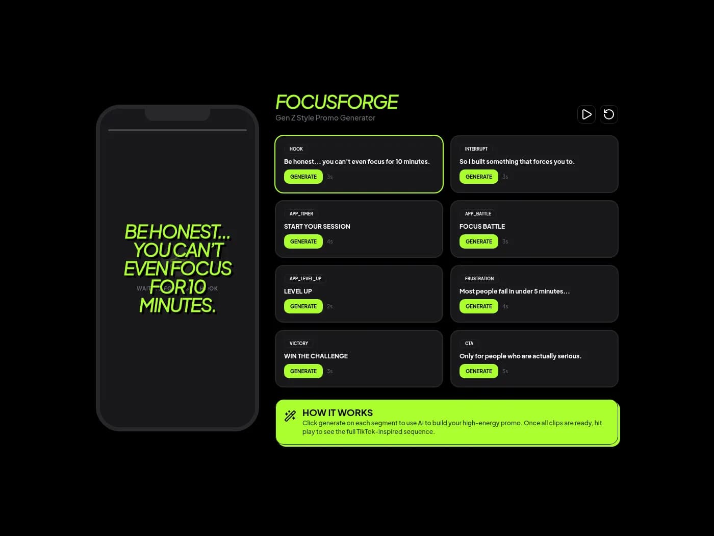 FocusForge Promo Video