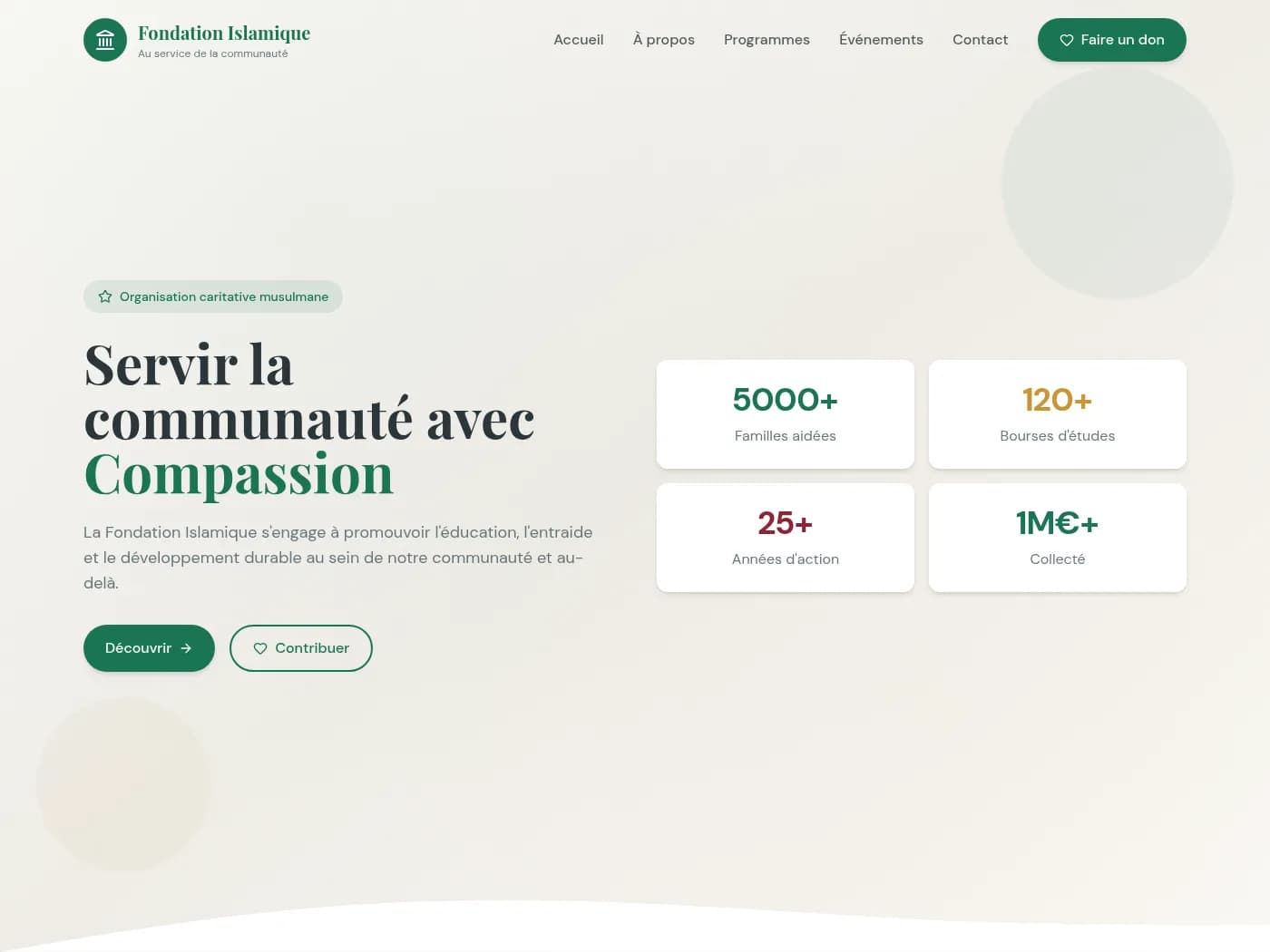 Fondation Islamique Portal