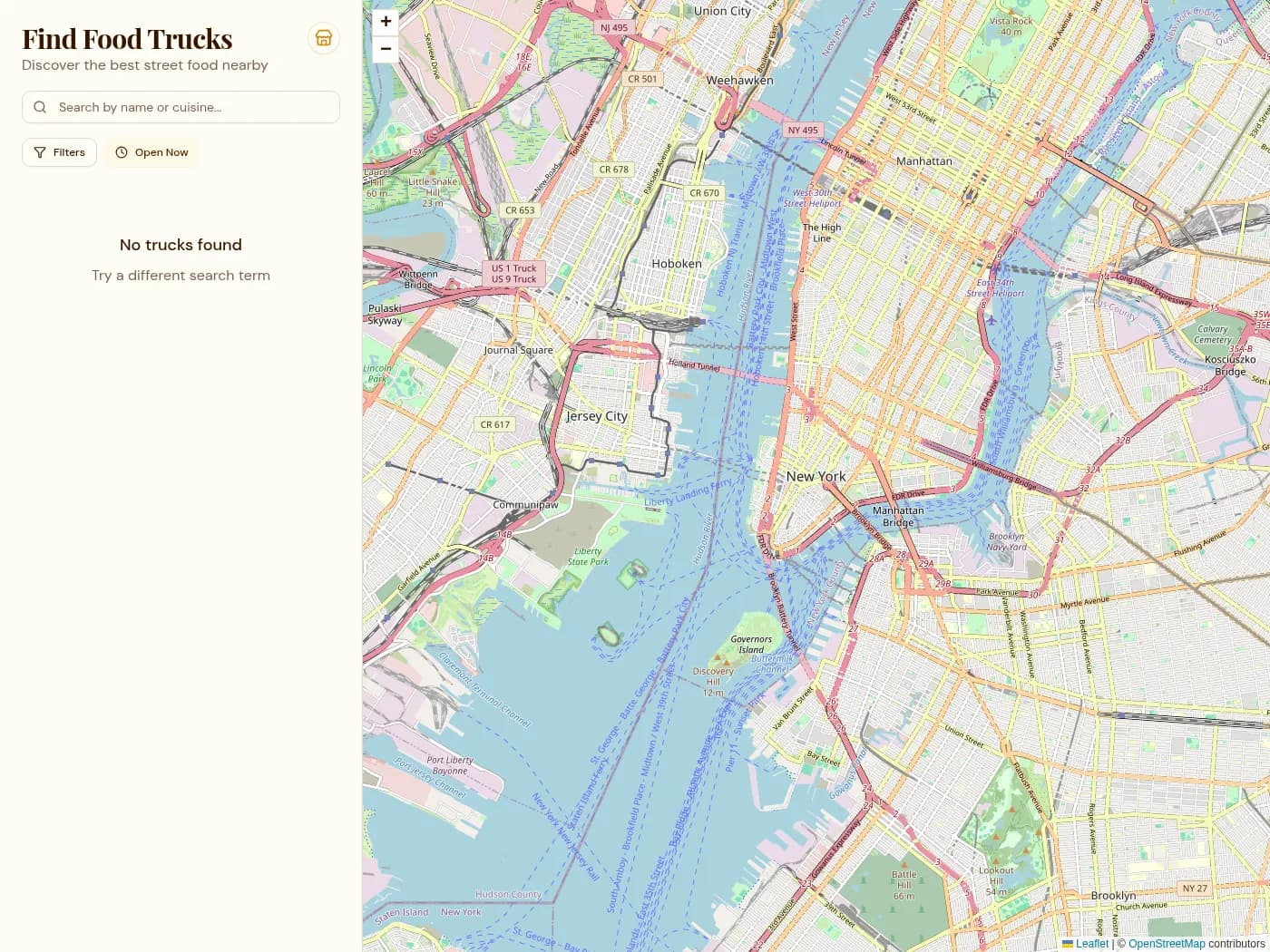 Food Truck Finder