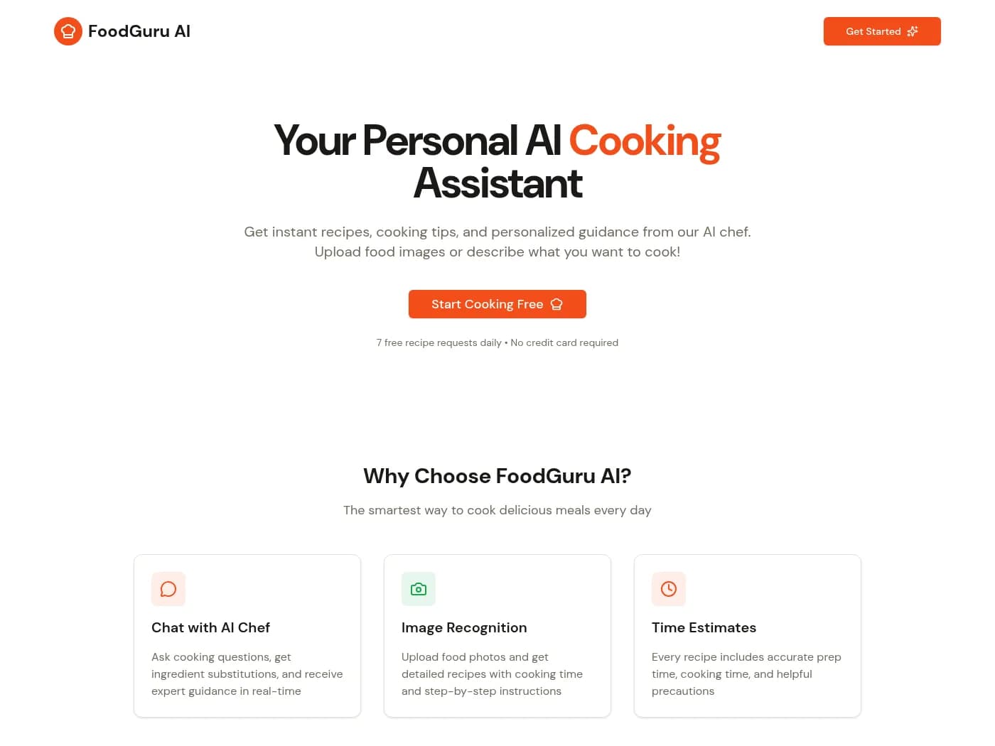 FoodGuru AI Cook