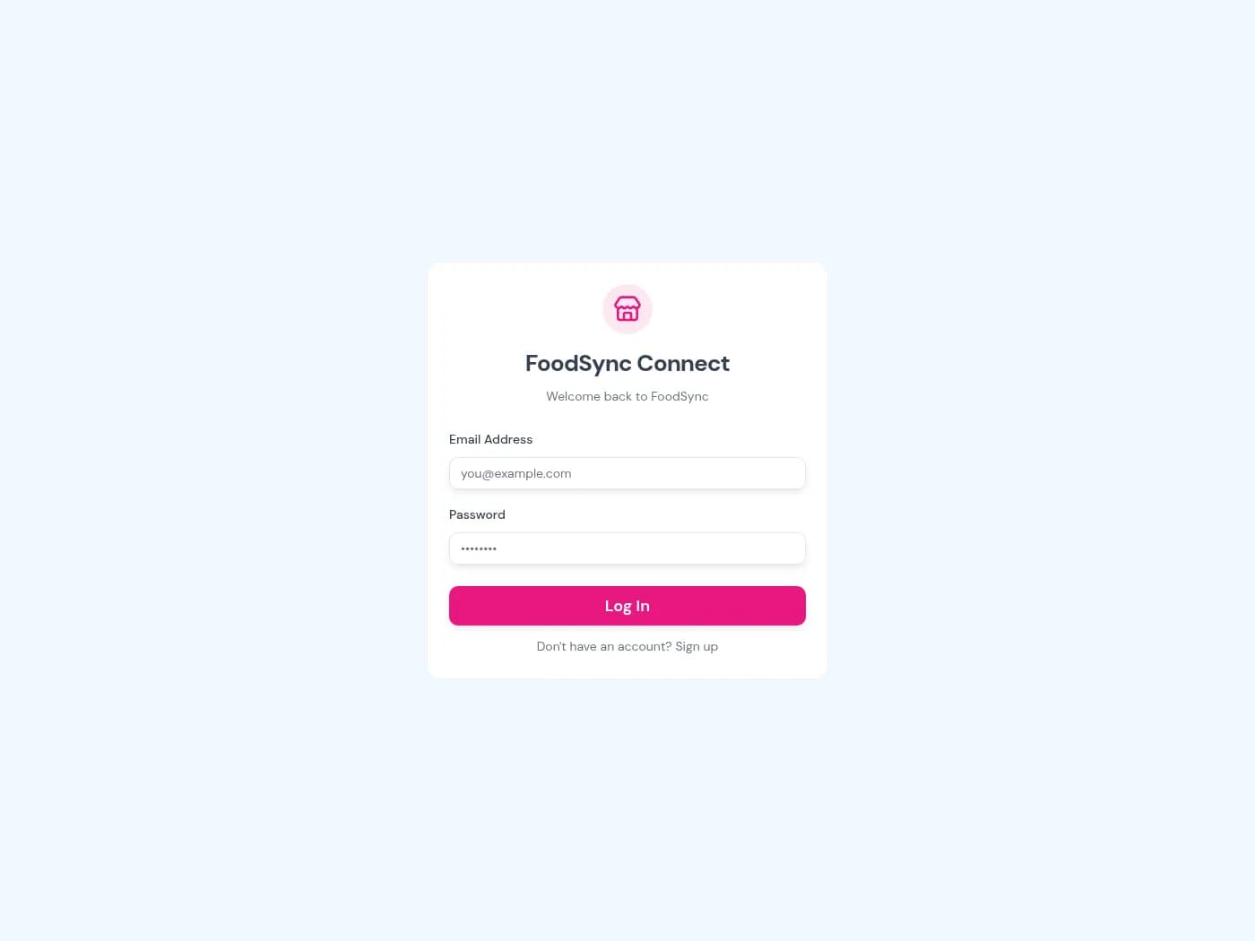 FoodSync Connect