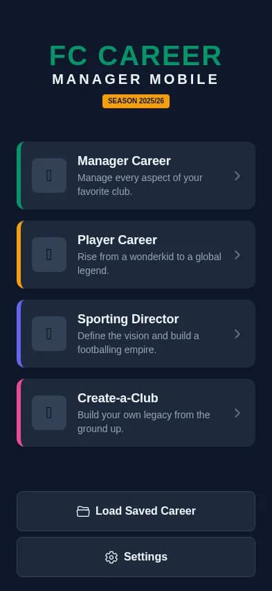 FC Career Manager