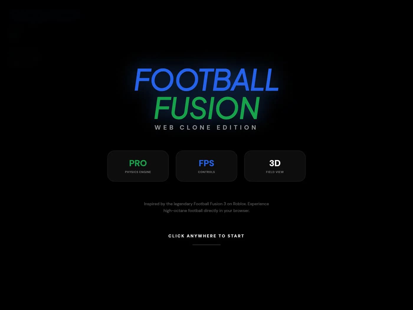 Football Fusion Clone