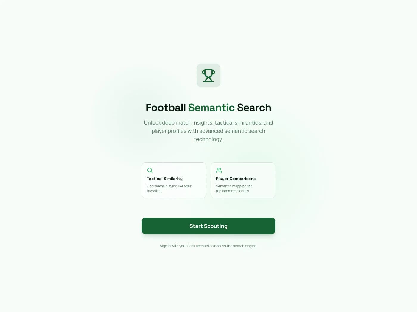 Football Semantic Search