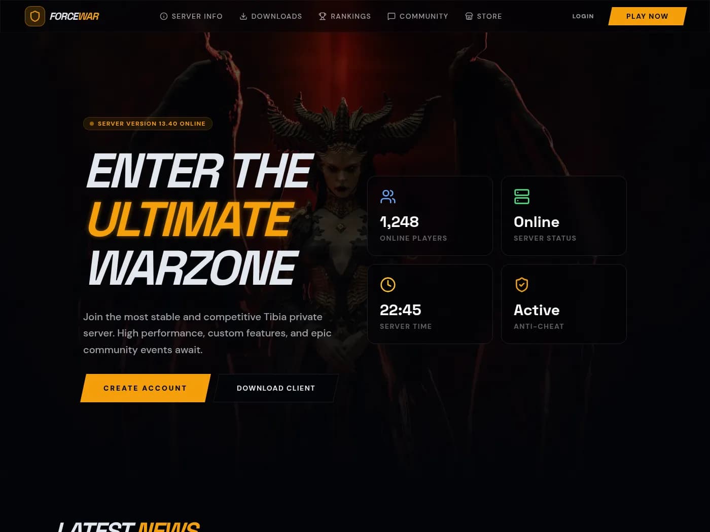 ForceWar Style Site