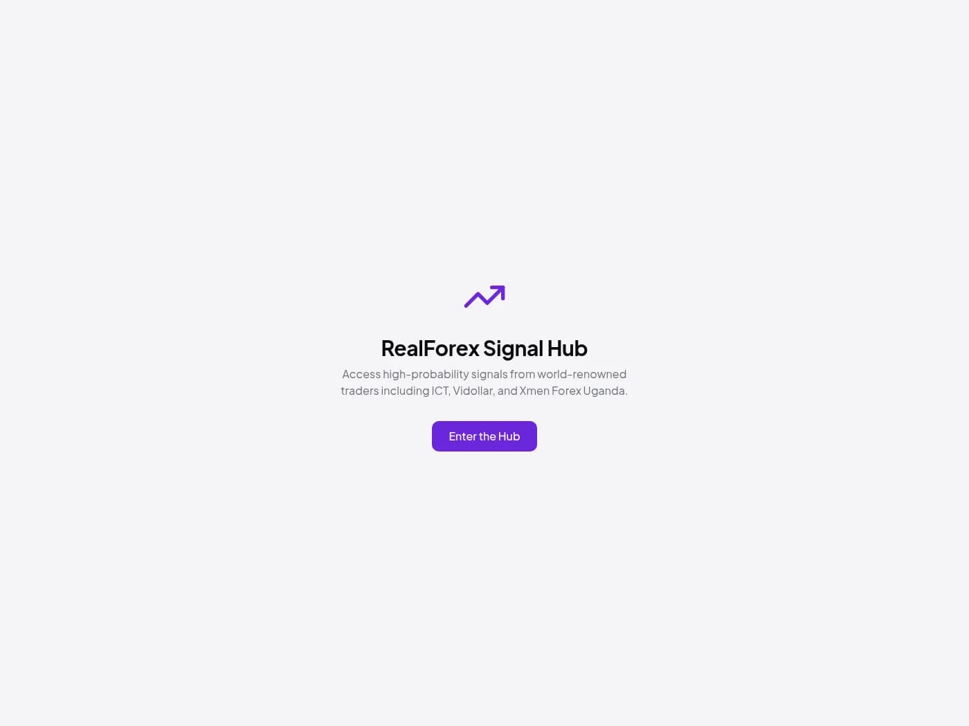 RealForex Signal Hub