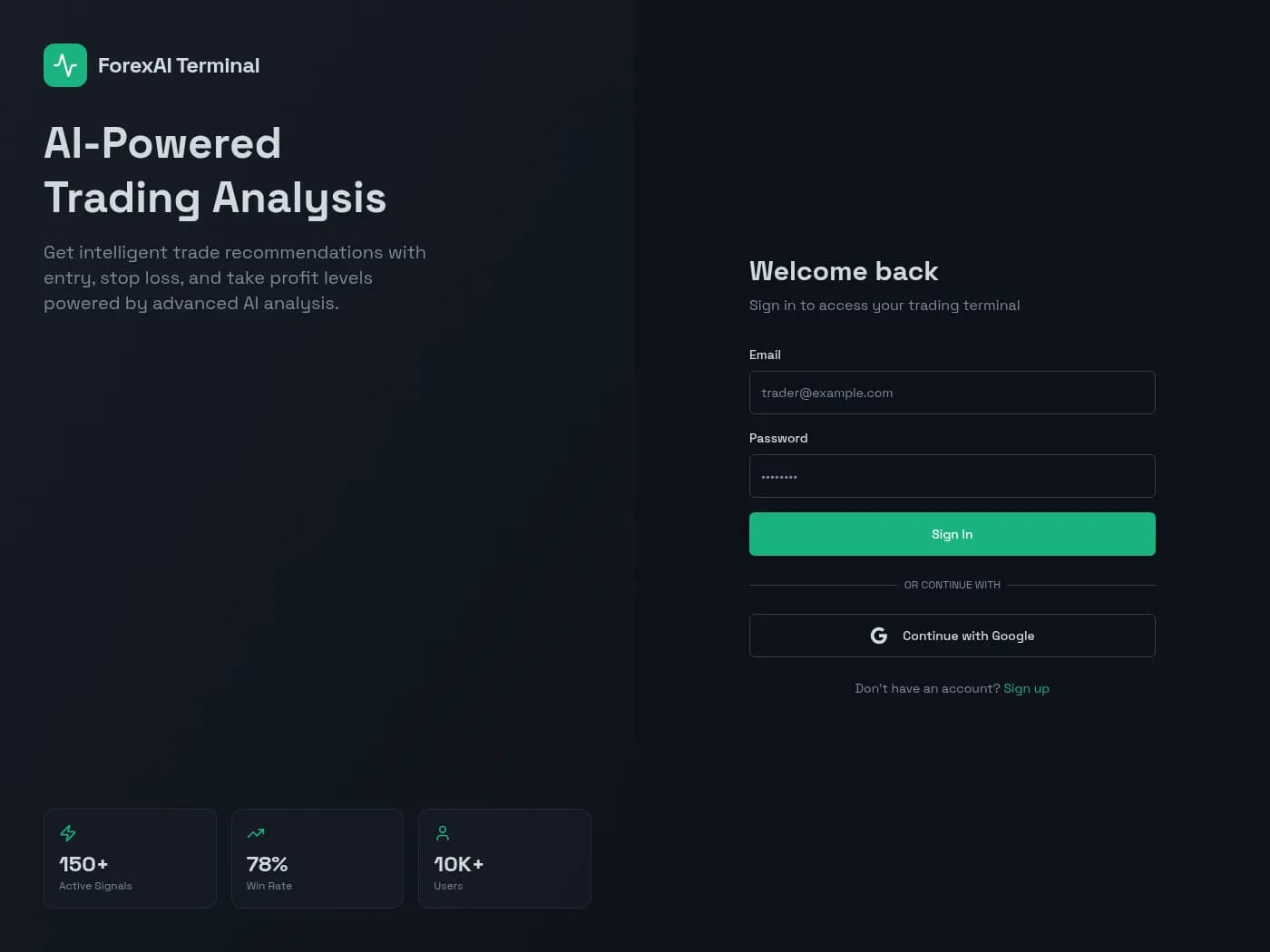 ForexAI Terminal