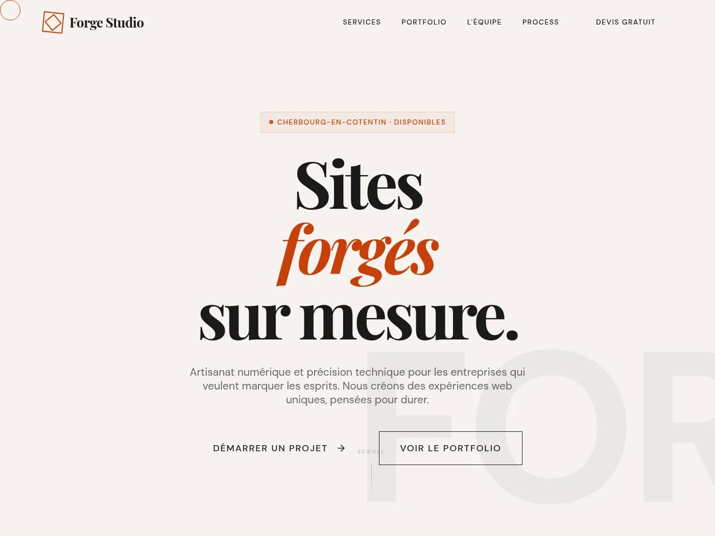 Forge Studio Web Launch