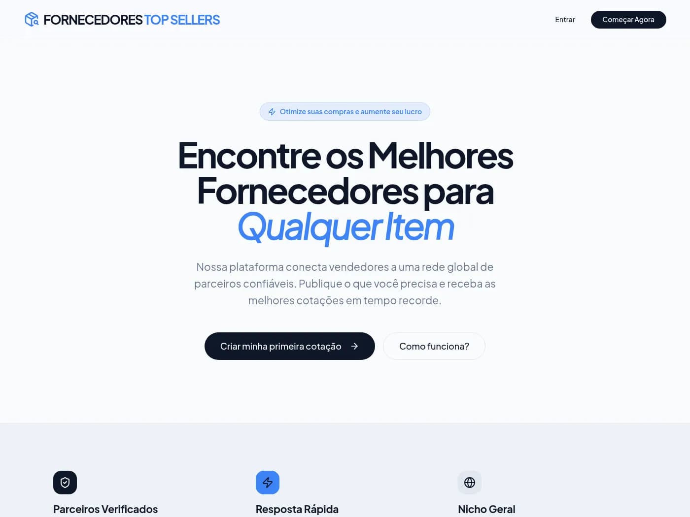 Fornecedores Top Sellers