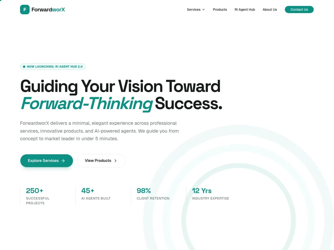 ForwardworX Web Experience