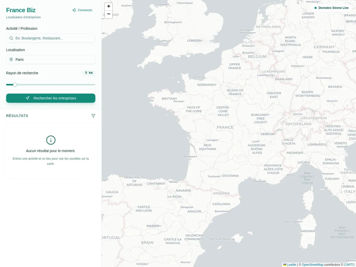 France Biz Locator