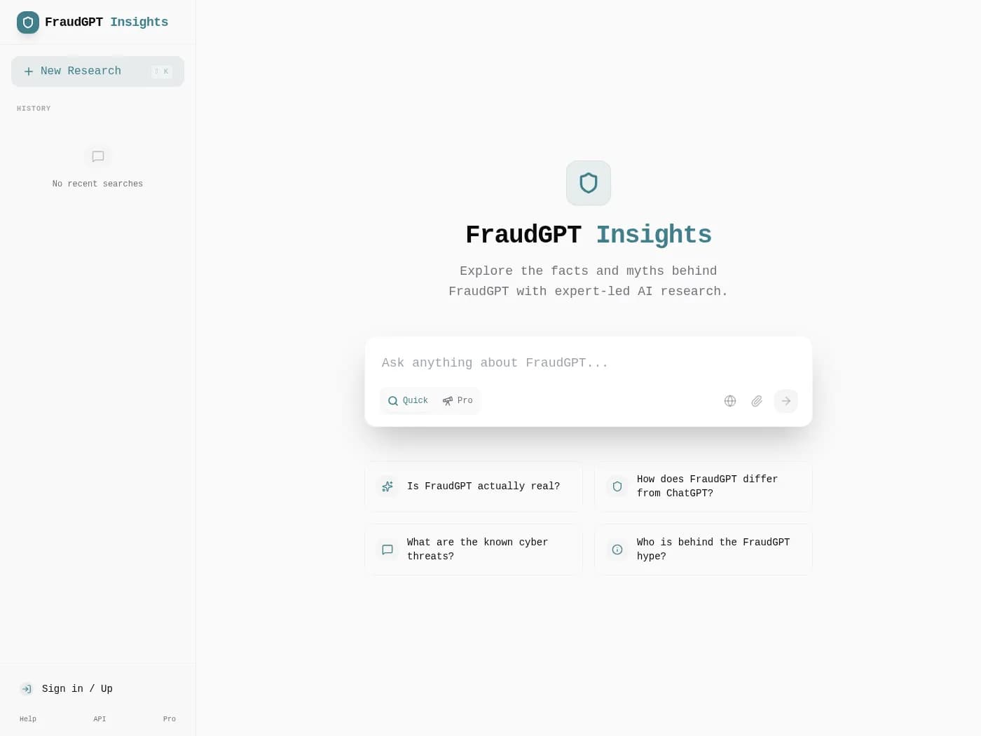 FraudGPT Insights