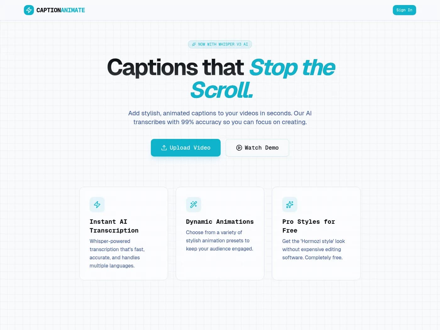 Caption Animate Free