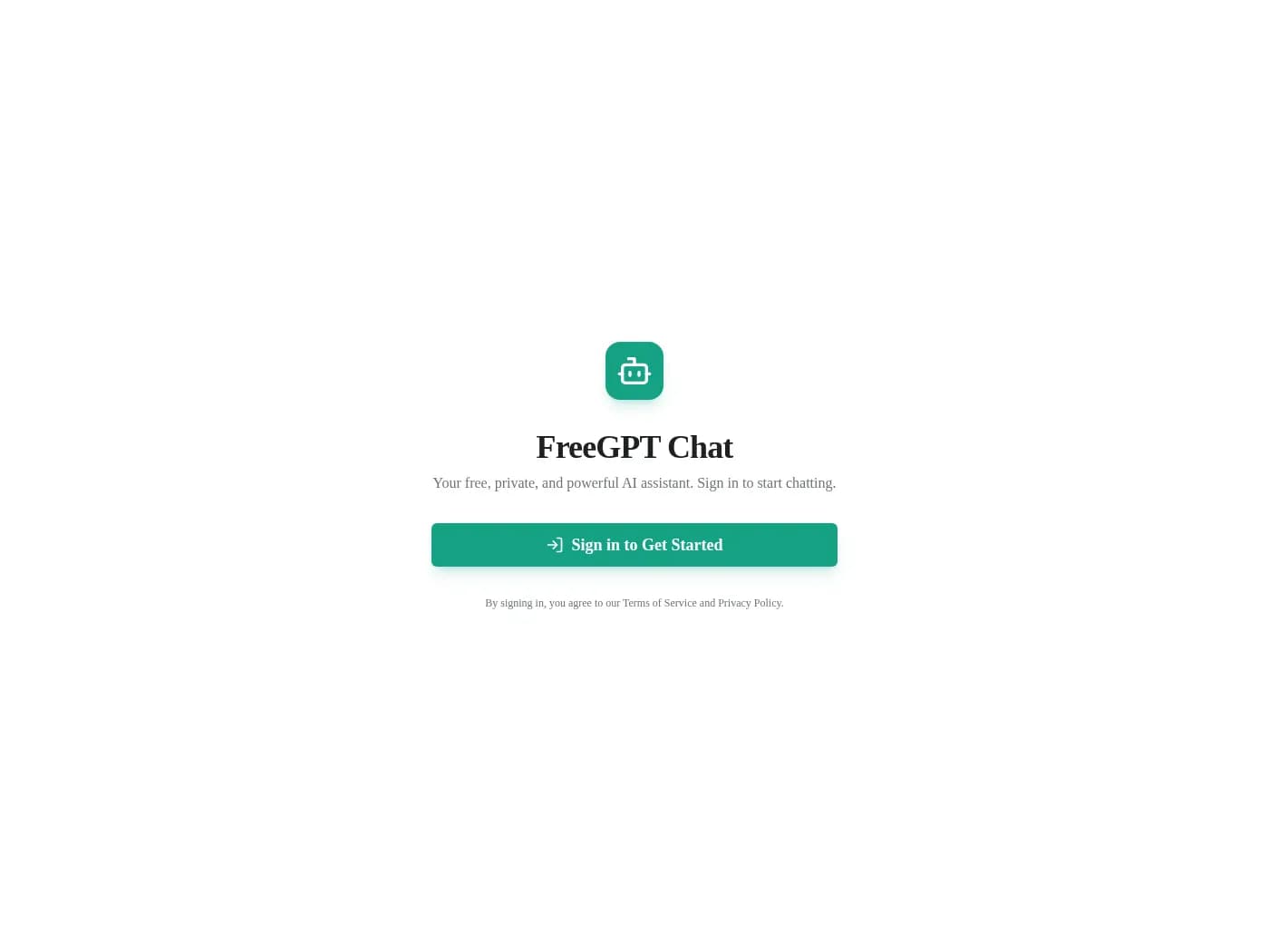 FreeGPT Chat