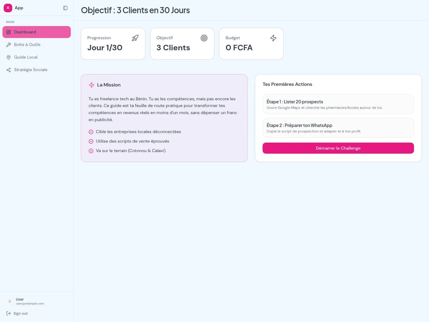 Freelance Client Finder