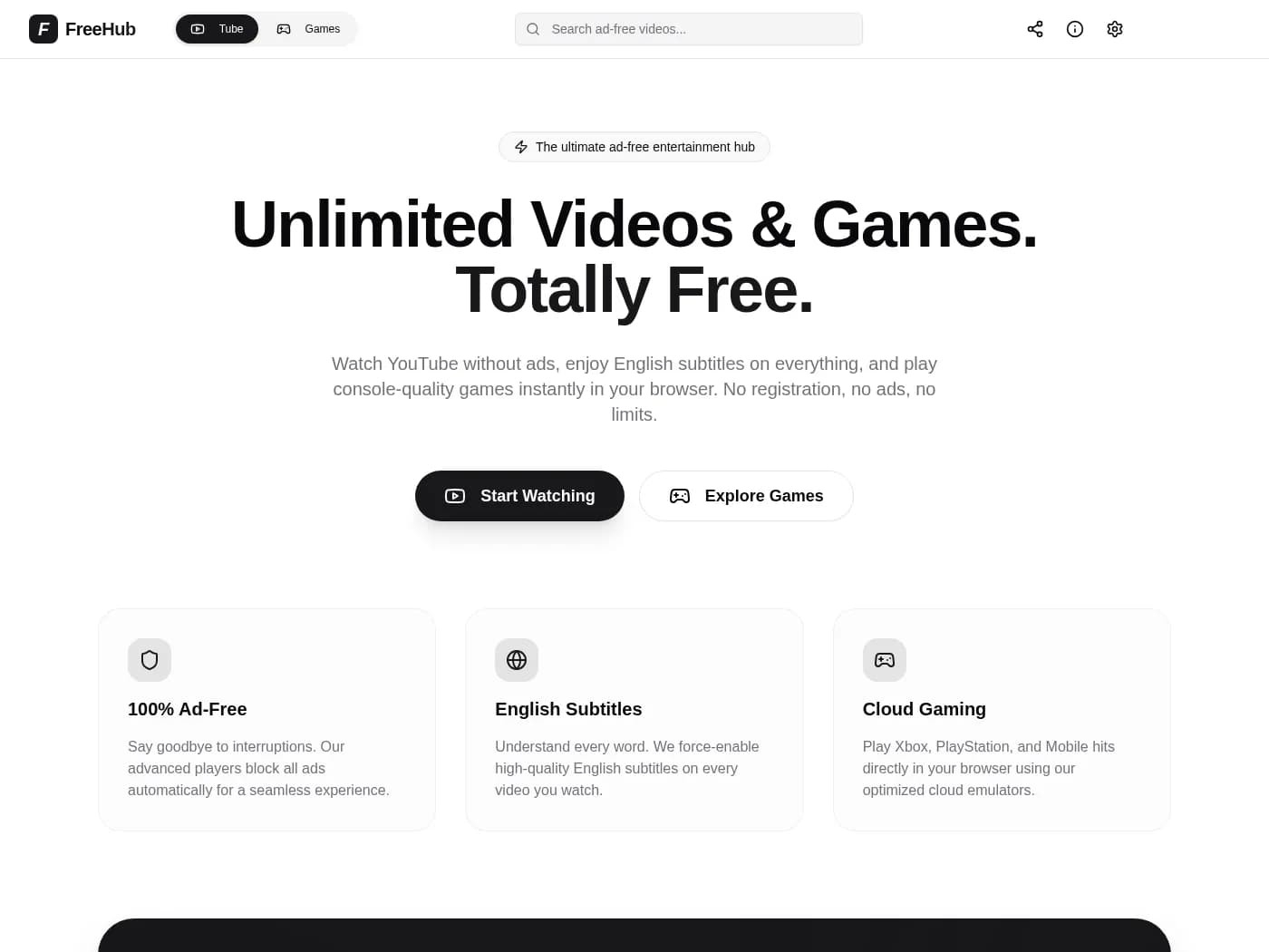 FreeTube & GameHub