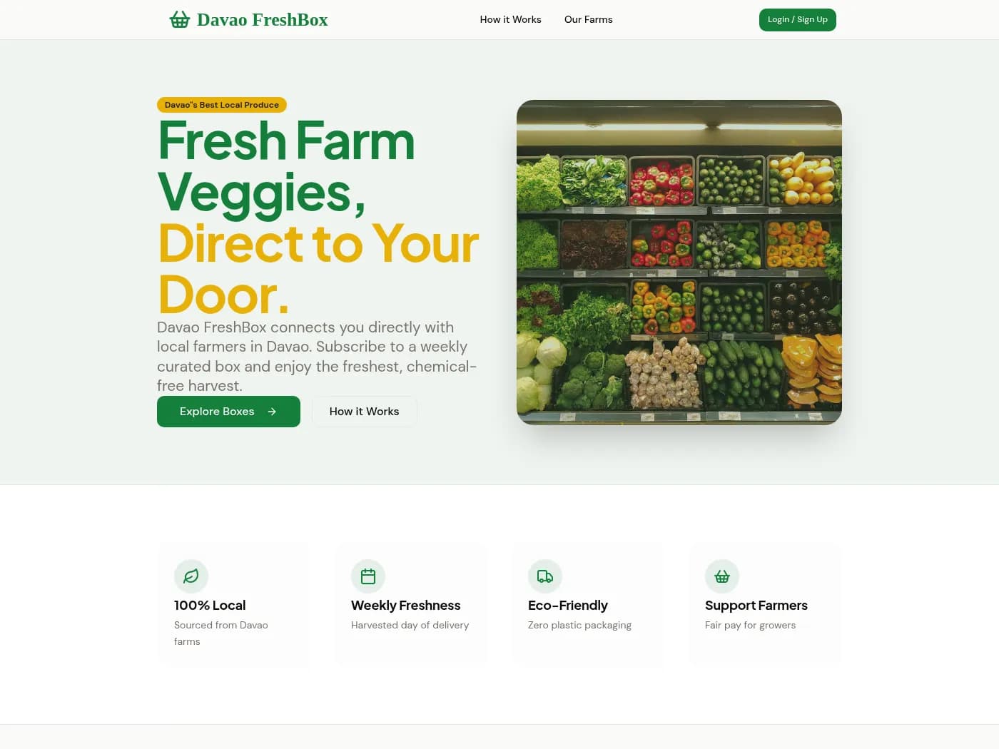 Davao FreshBox Platform