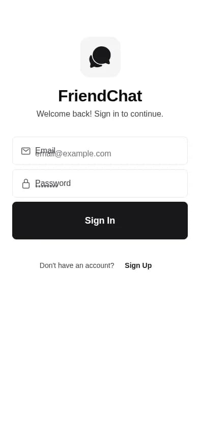 FriendChat Mobile