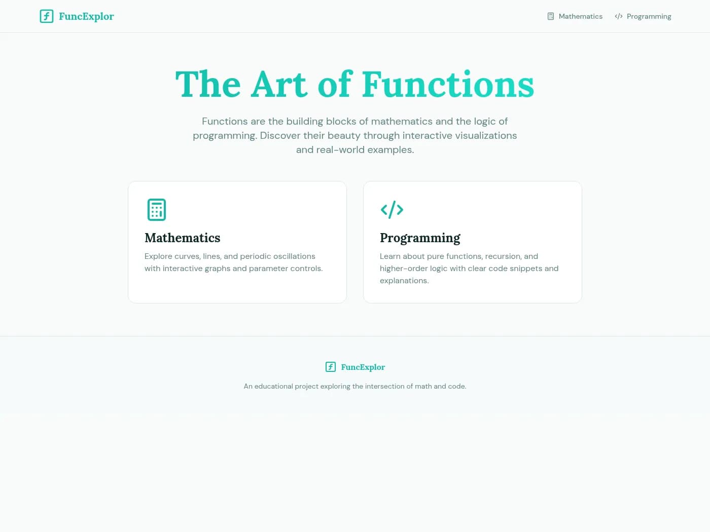 Function Types Explorer