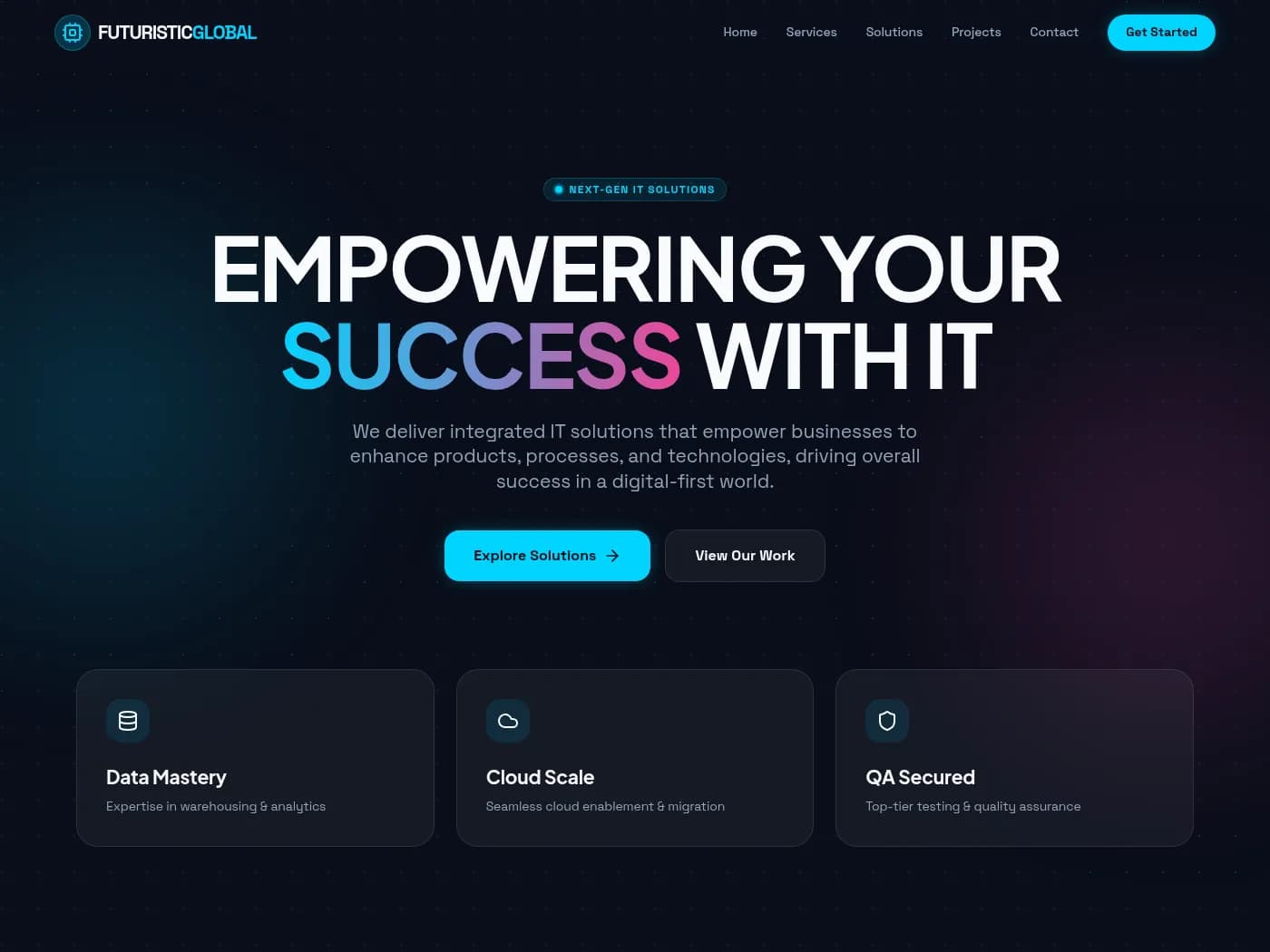Futuristic Global Redesign
