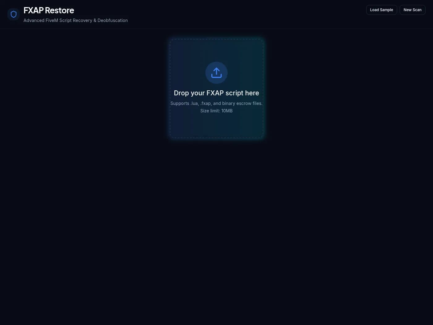 FXAP Code Deobfuscator