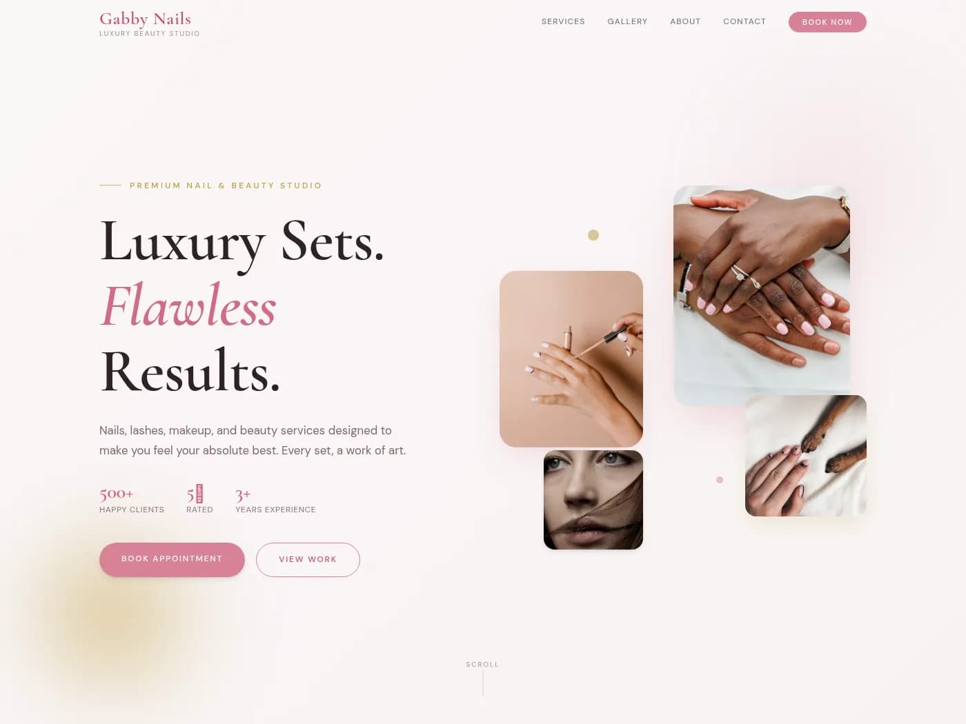 Gabby Nails Luxury Landing