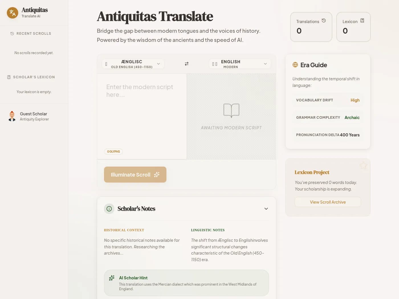 Gaelic Translate AI