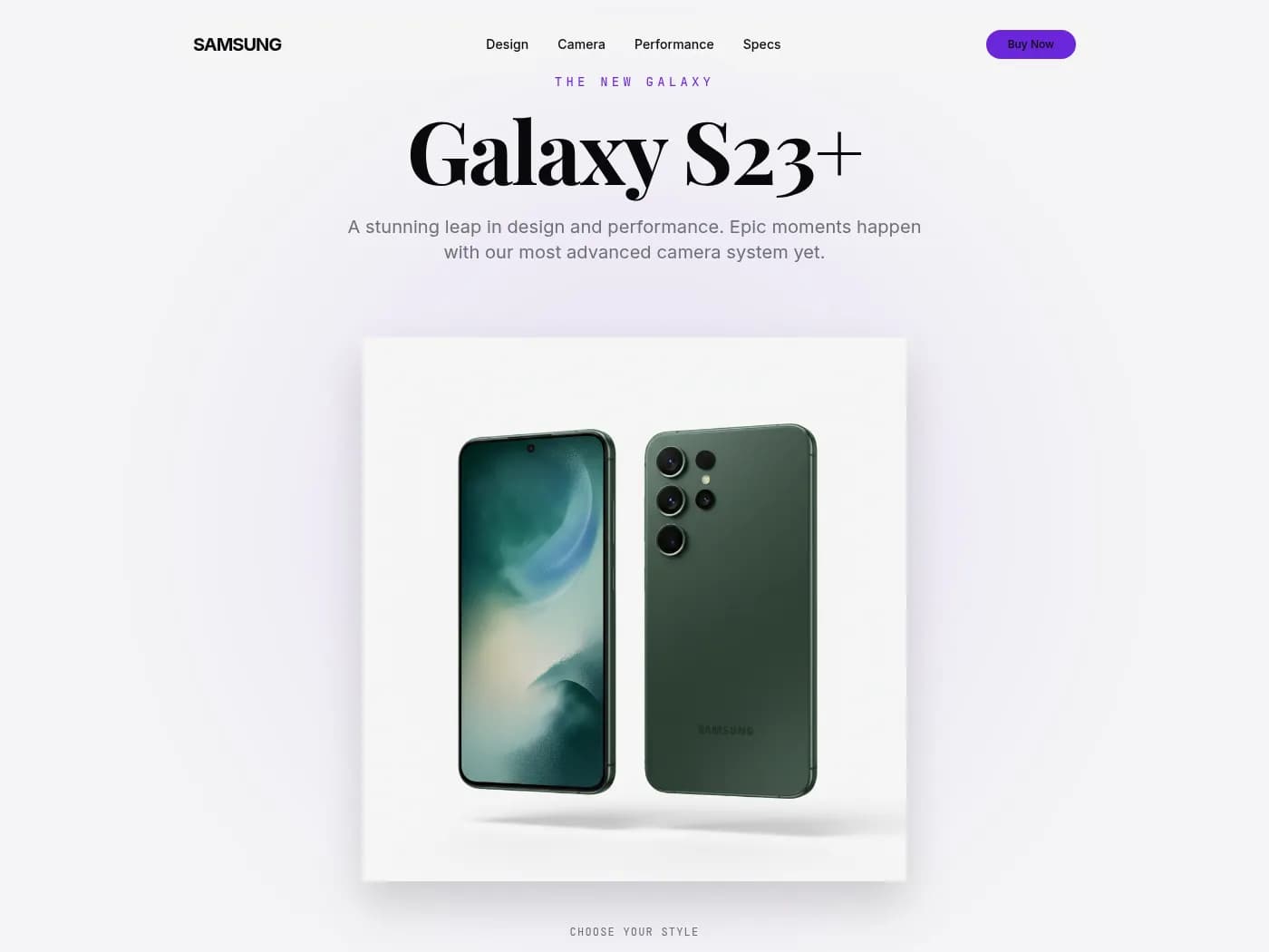 Galaxy S23+ Showcase