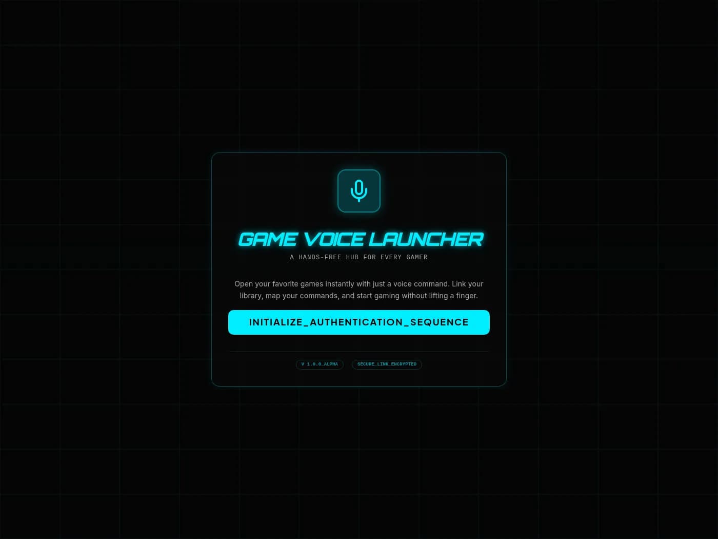 Game Voice Launcher