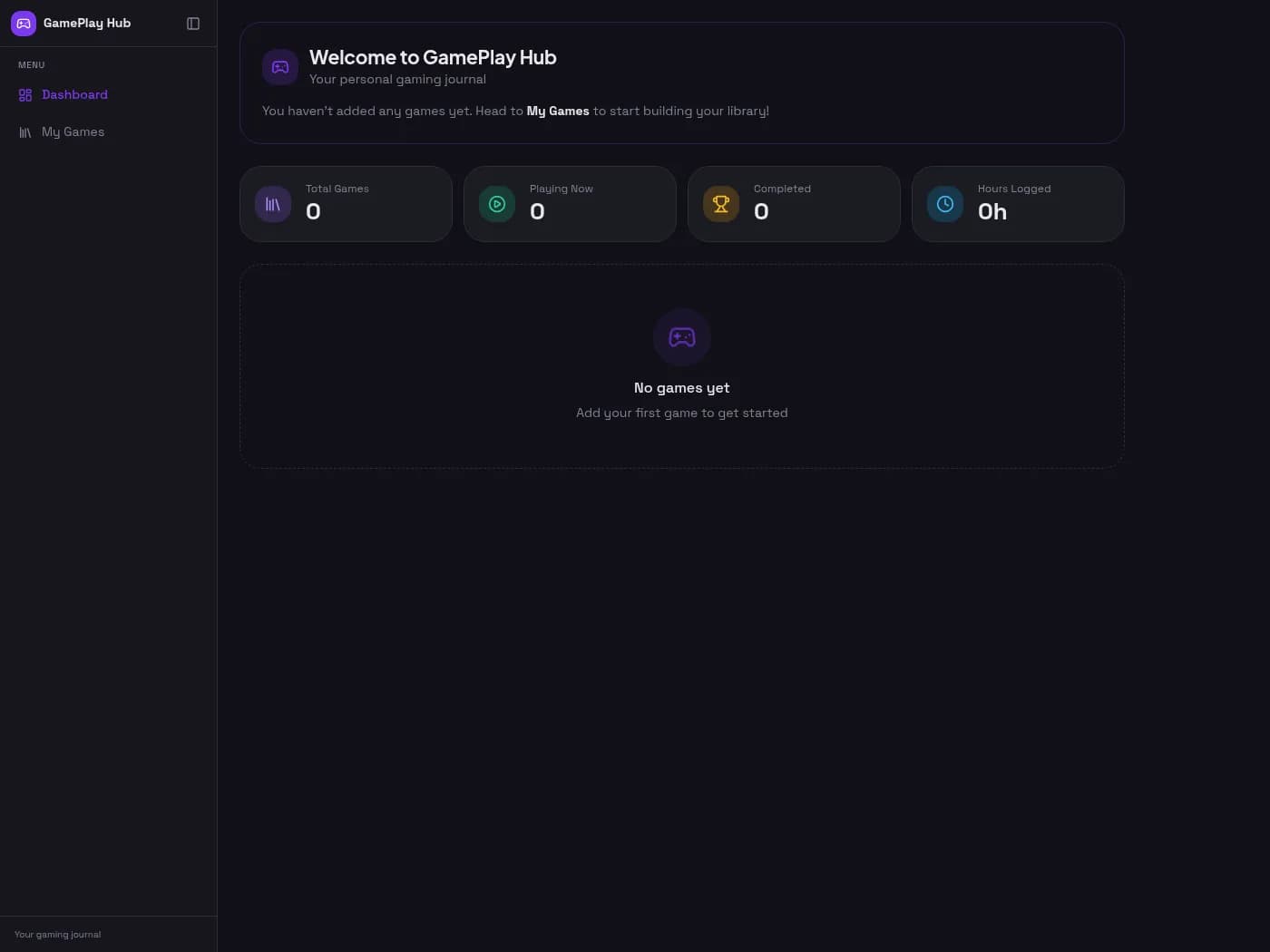 GamePlay Hub