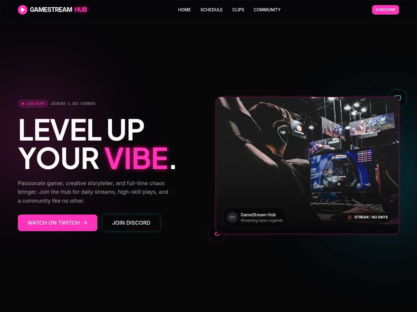 GameStream Hub