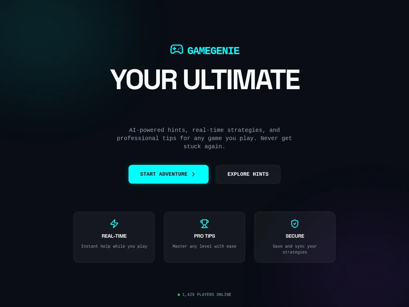 GameGenie Assistant
