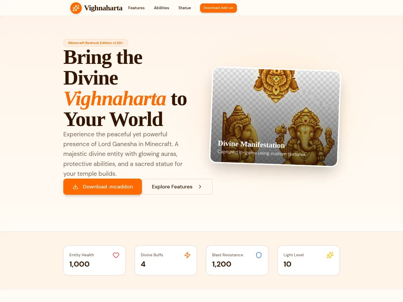 Divine Ganesha Add-on