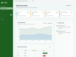 Garage Commander Dashboard