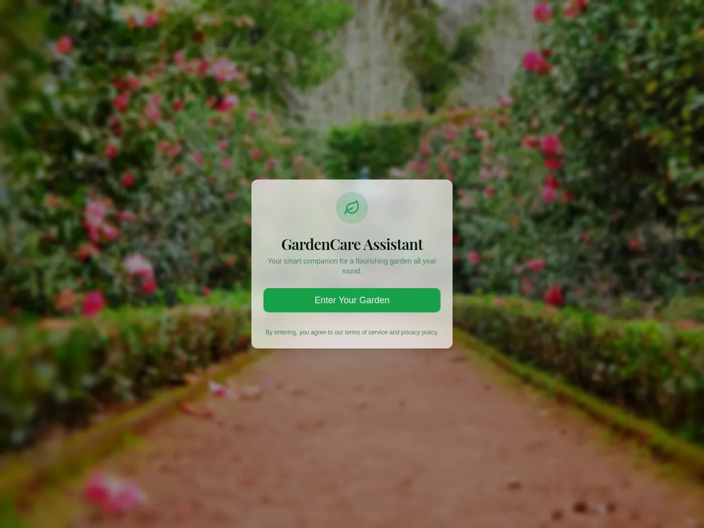 GardenCare Assistant