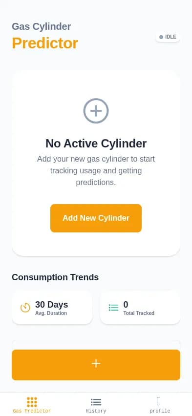 Gas Cylinder Predictor
