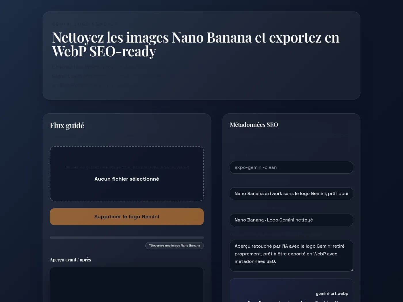 Gemini Logo Remover AI