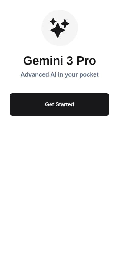 Gemini 3 Pro Chat