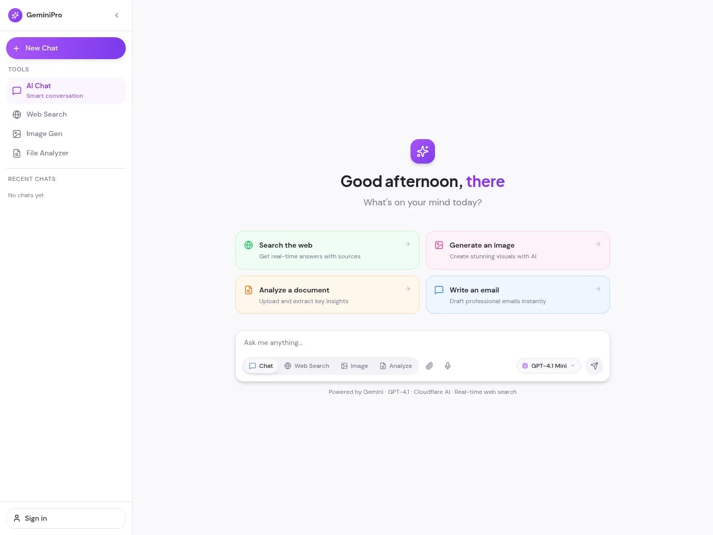 GeminiPro AI Suite