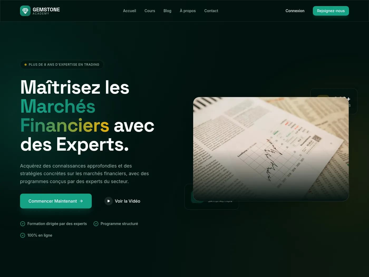 Gemstone Academy Redesign