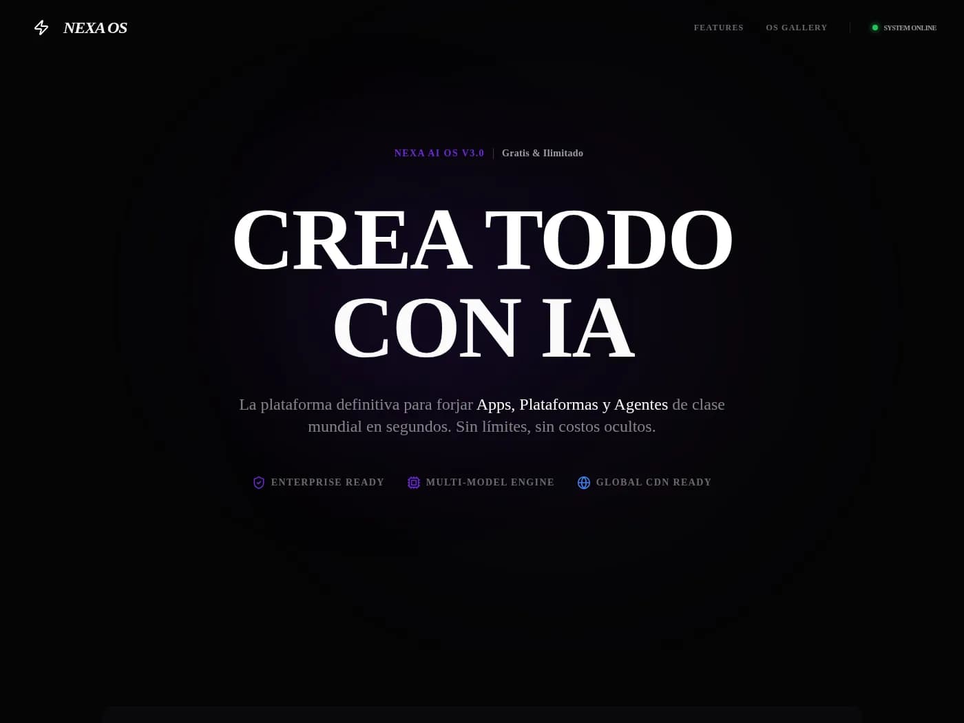 Generador de Sitios Web con IA