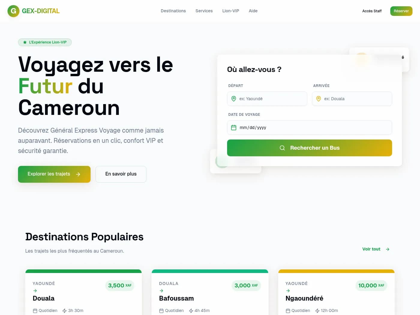 General Express Voyage Web