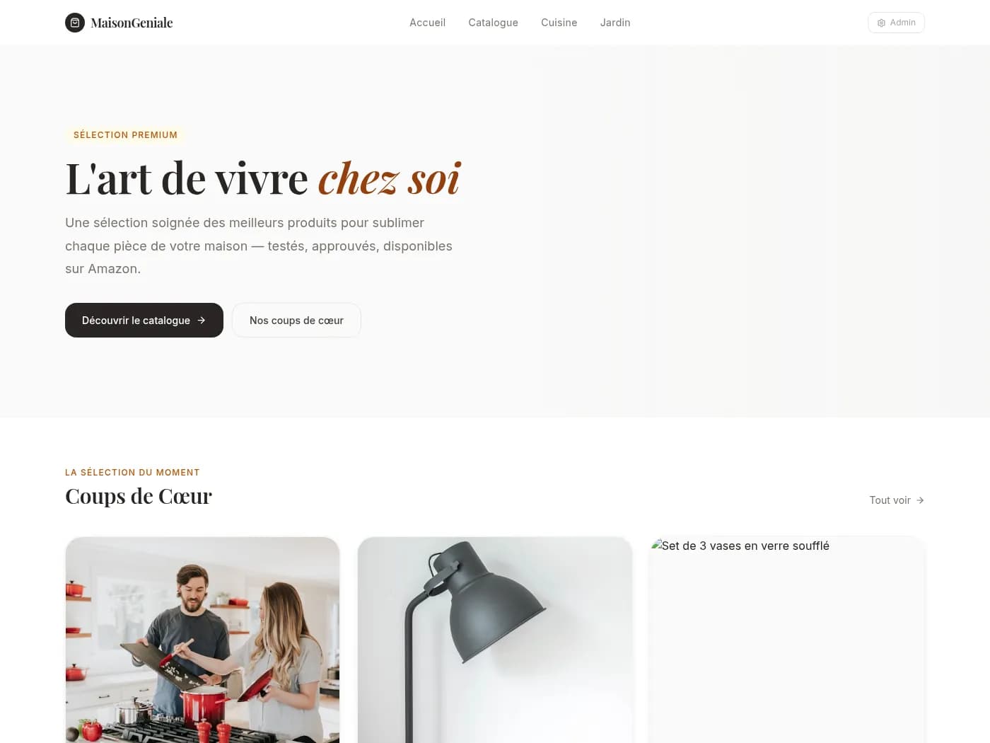MaisonGeniale AI Affiliate